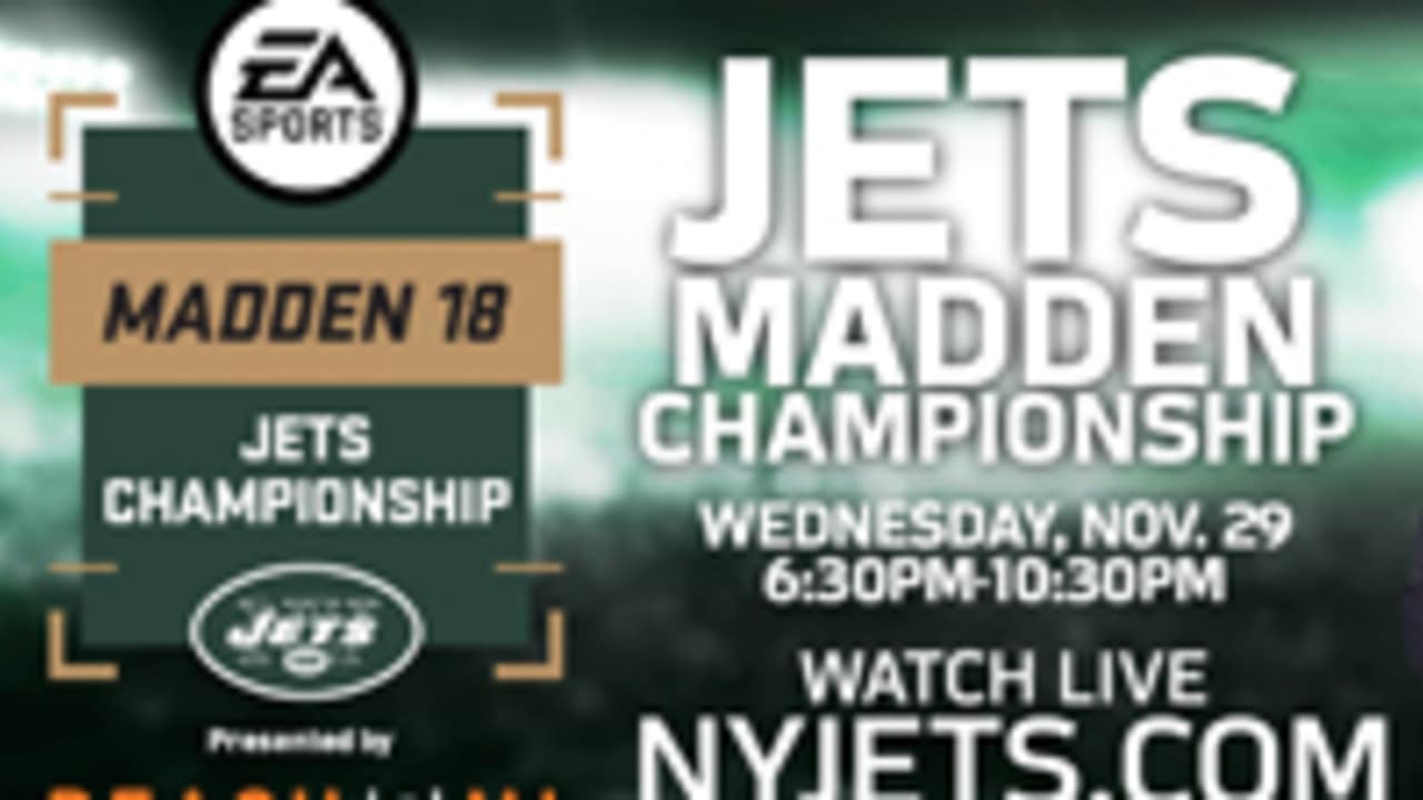 Where to Watch, Follow: Madden 18 Jets Championship