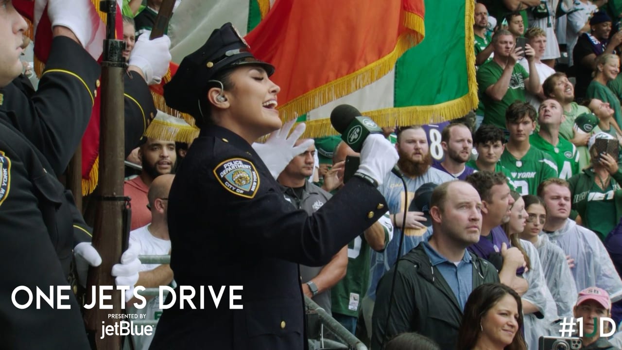 One Jets Drive | MetLife Stadium Sings the National Anthem