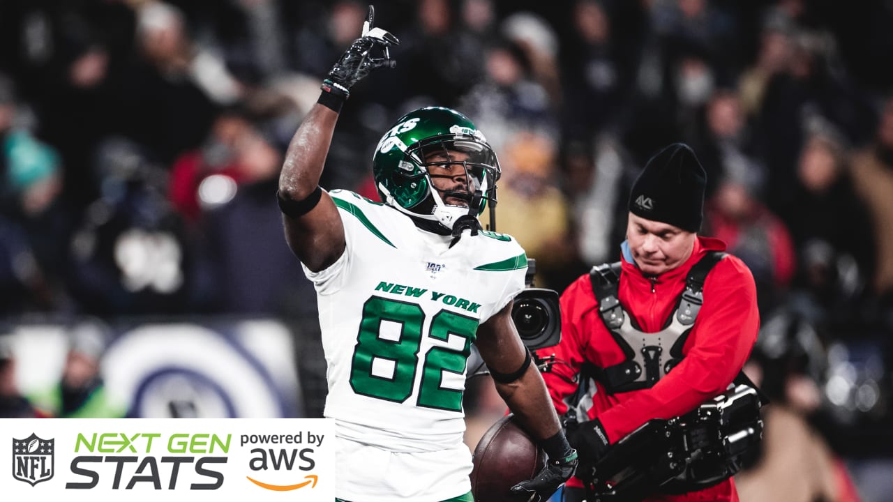 Next Gen Stats with Bart Scott | Jamison Crowder's Toe-Dragging TD Reception