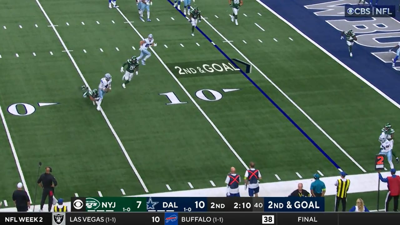 Highlight | Solomon Thomas Chases Prescott Down for Red-Zone Sack