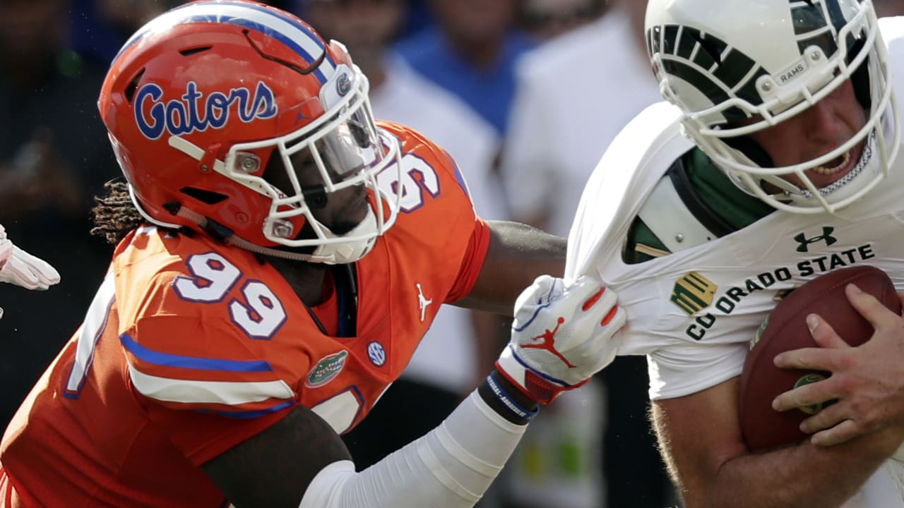 Top Photos of Third-Round Selection DE Jachai Polite