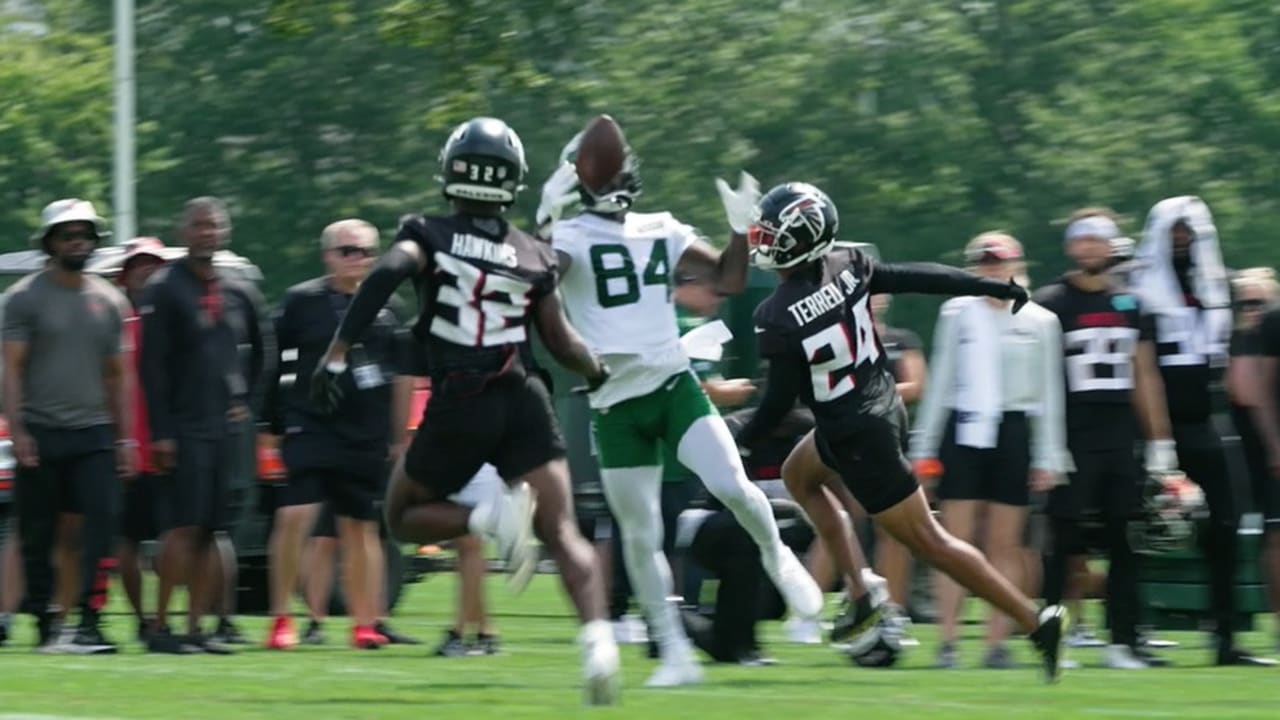 Jets-Giants Joint Practice Highlights (8/25) | Garrett Wilson Visits ...