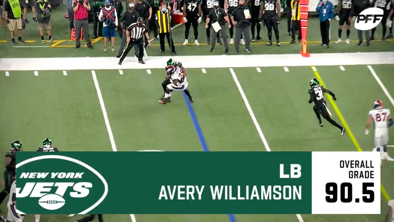 PFF | Avery Williamson Among NFL's Highest Graded Players for Week 4