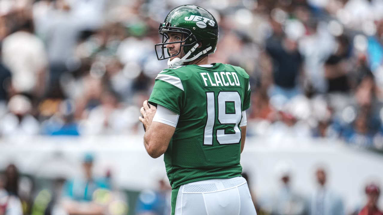 Joe Flacco Has Mixed Bag in 4 Series as Jets Starting QB vs. Giants