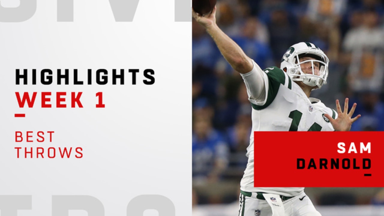 Sam Darnold's Best Throws | Week 1