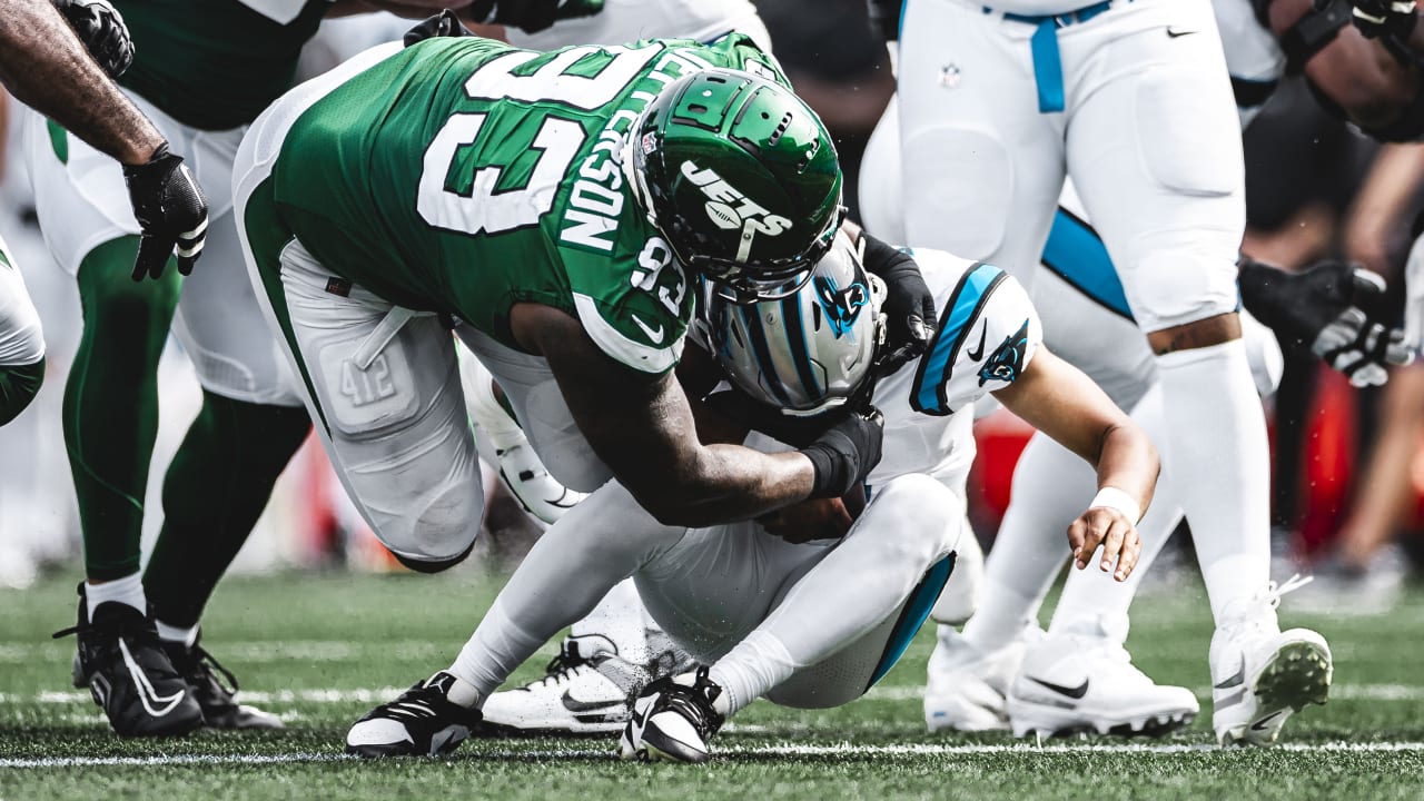 Every Sack by the Jets Defense vs. the Panthers