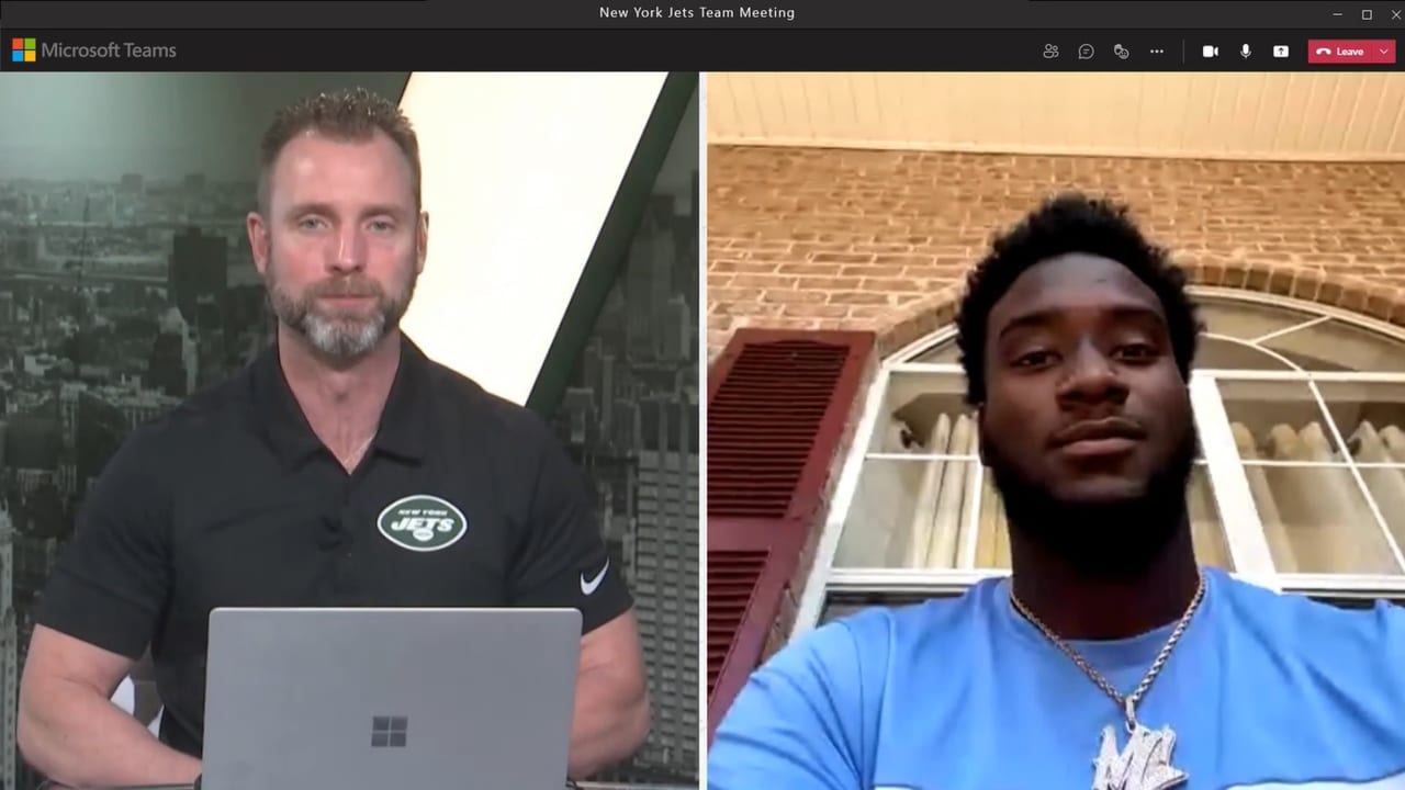 Draft Interview | RB Michael Carter's Thoughts on Becoming a Jet