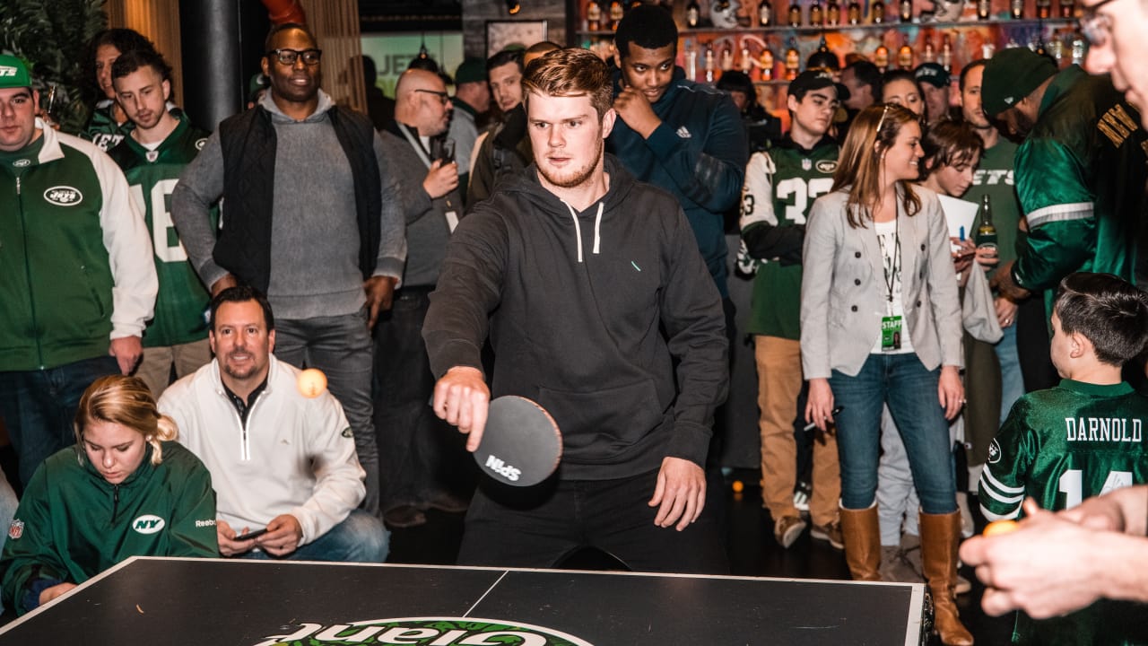 Sam Darnold Lends His Star Power to Opening Session of Jets House