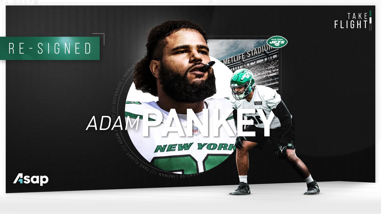 Jets Re-Sign OL Adam Pankey