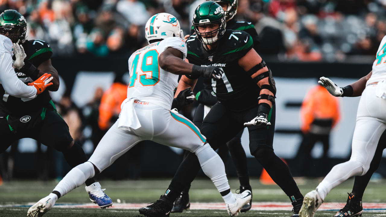 The Jets Offensive Line in Photos