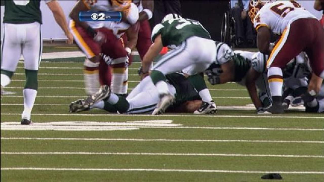 Jets force fumble