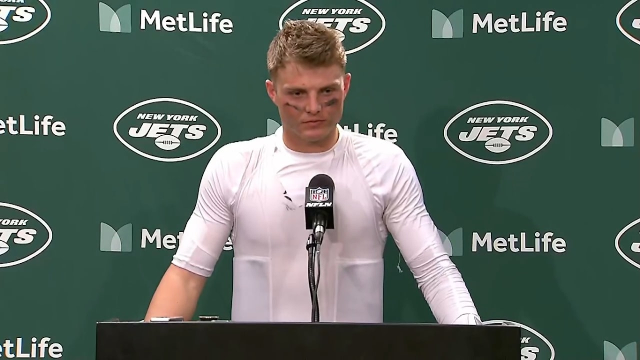 QB Zach Wilson Postgame Press Conference (11/6) | Jets vs. Bills