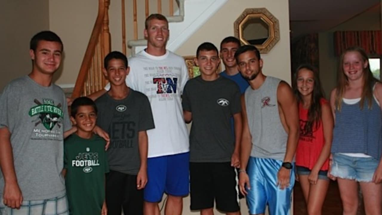 Rookie WR Ryan Spadola Already Giving Back