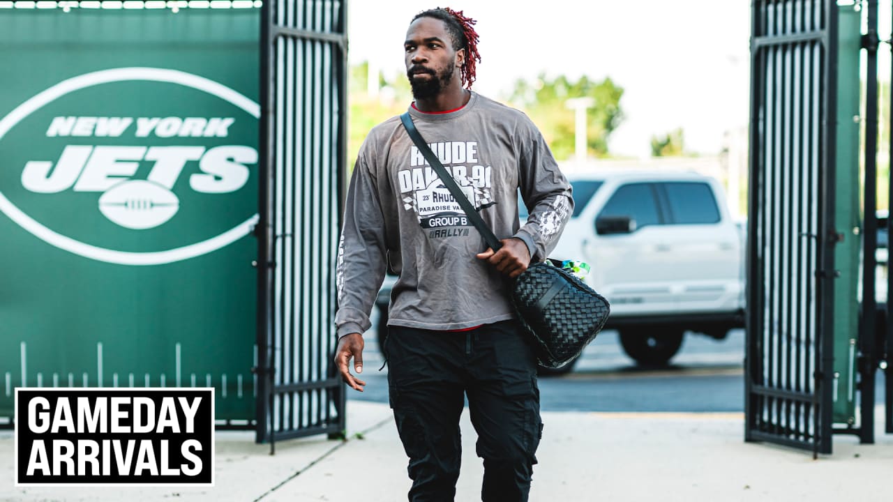 Photos | Jets Arrive at MetLife Stadium for Sunday Night Football ...