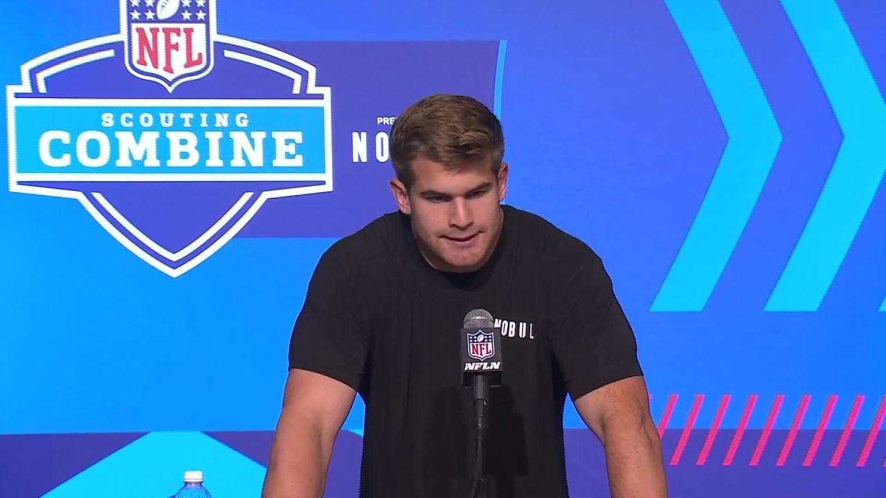 TE Michael Mayer (Notre Dame) NFL Combine Press Conference