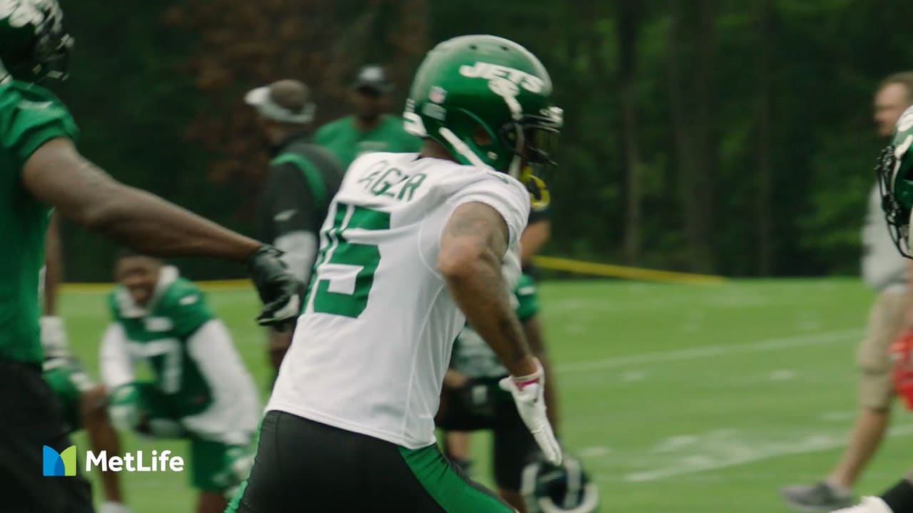 Training Camp Highlight | James Morgan to Lawrence Cager Across the Middle