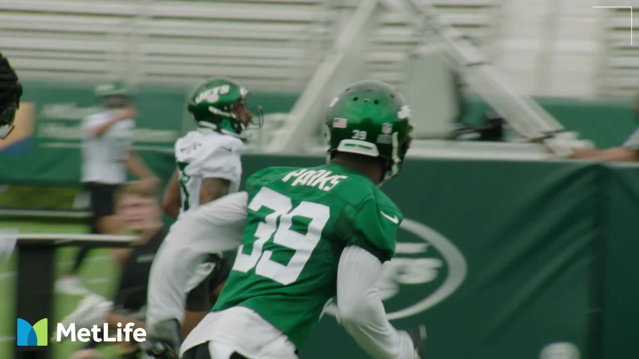 Jets Training Camp Highlight | Rashard Davis Breaks Free for a Long ...