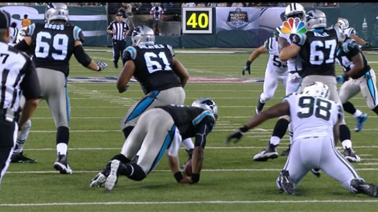 Jets Recover Newton Fumble