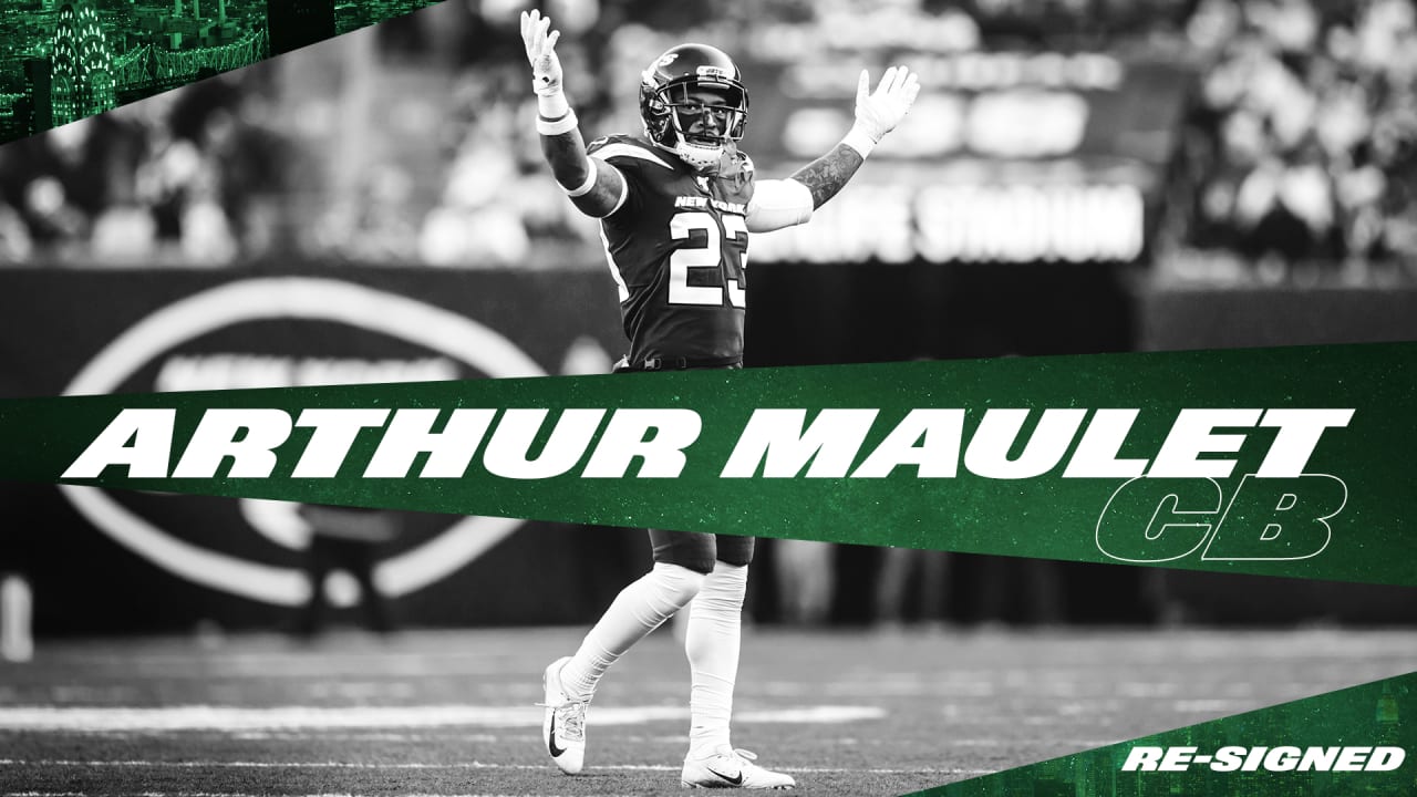 CB Arthur Maulet Re-Signs with Jets
