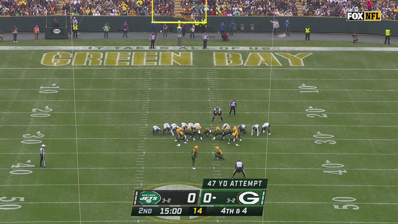 Highlight | Quinnen Williams Blocks Packers Field Goal Attempt