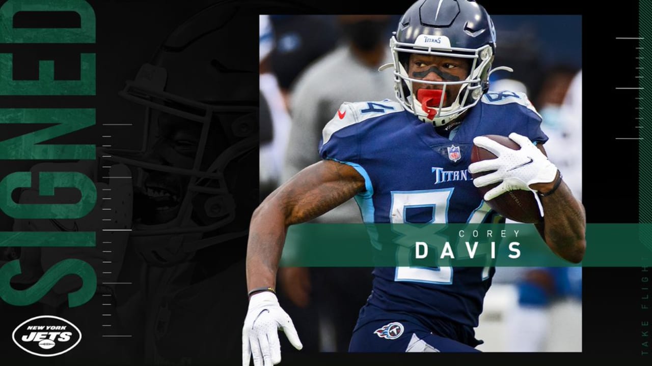 Jets Sign WR Corey Davis