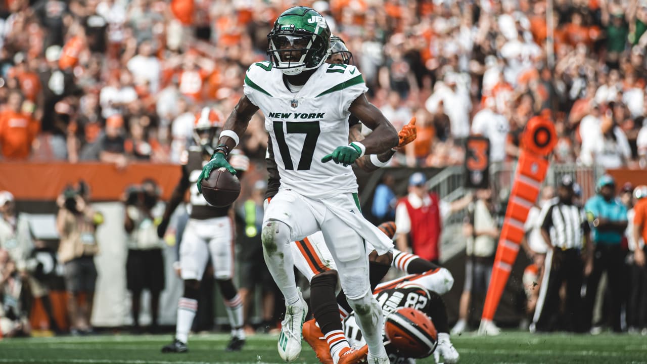 Garrett Wilson's First 100 Catches as a Jet