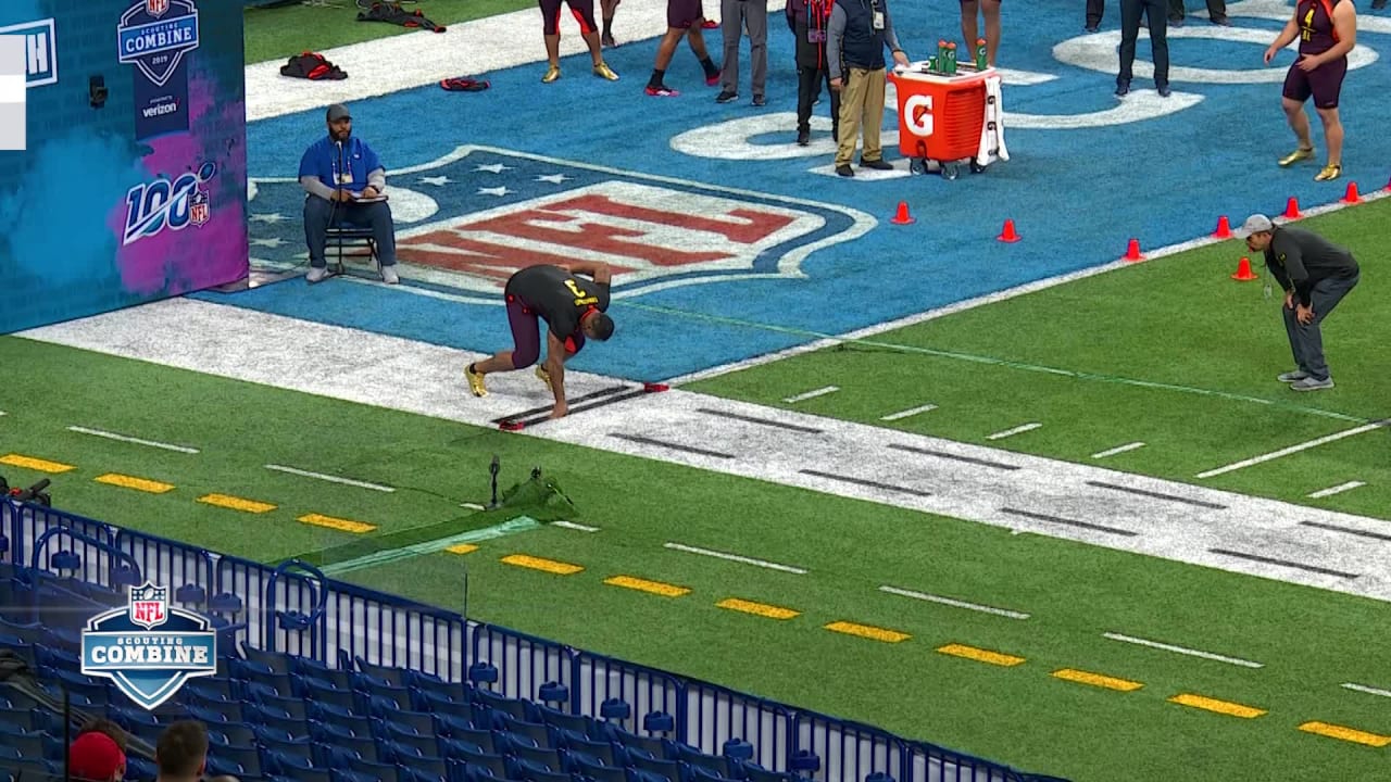 Top 10 Fastest DL at 2019 NFL Scouting Combine