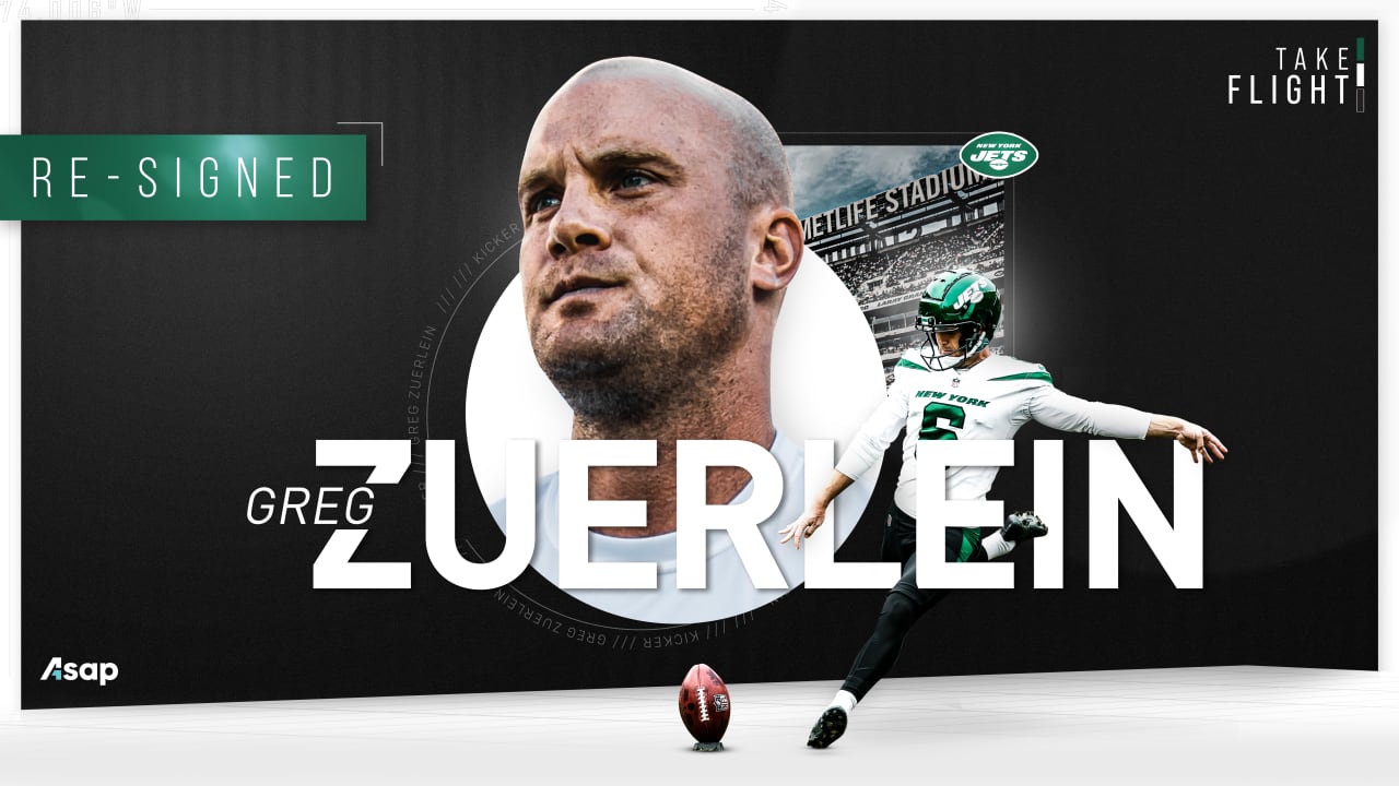 Jets Re-Sign K Greg Zuerlein