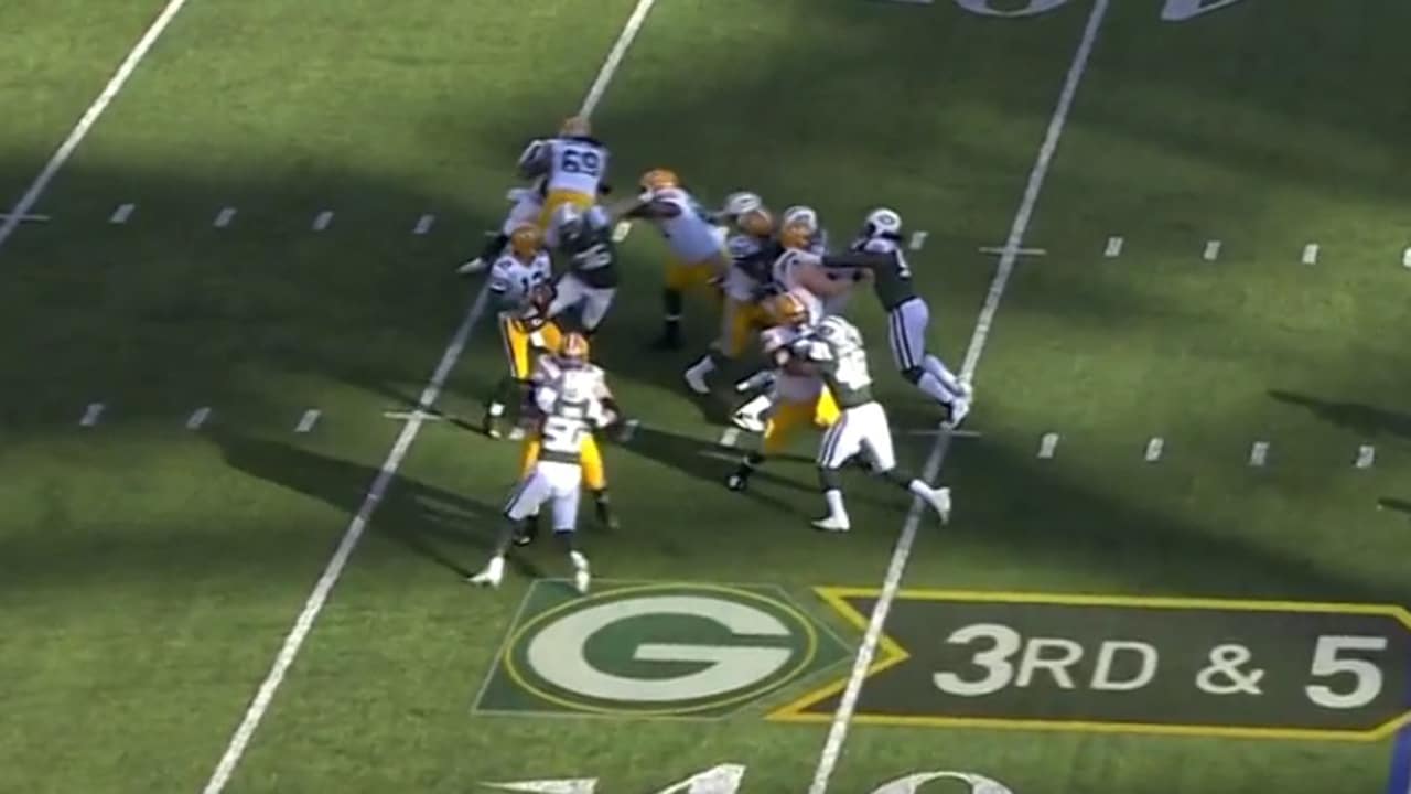 Highlight: Henry Anderson Sacks Aaron Rodgers
