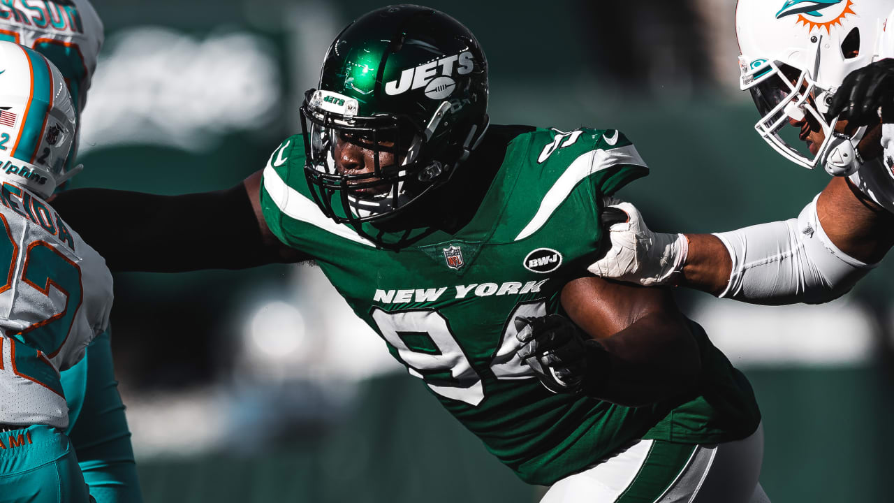 How Does Folorunso Fatukasi Think the Jets D-Line Matches Up Against ...