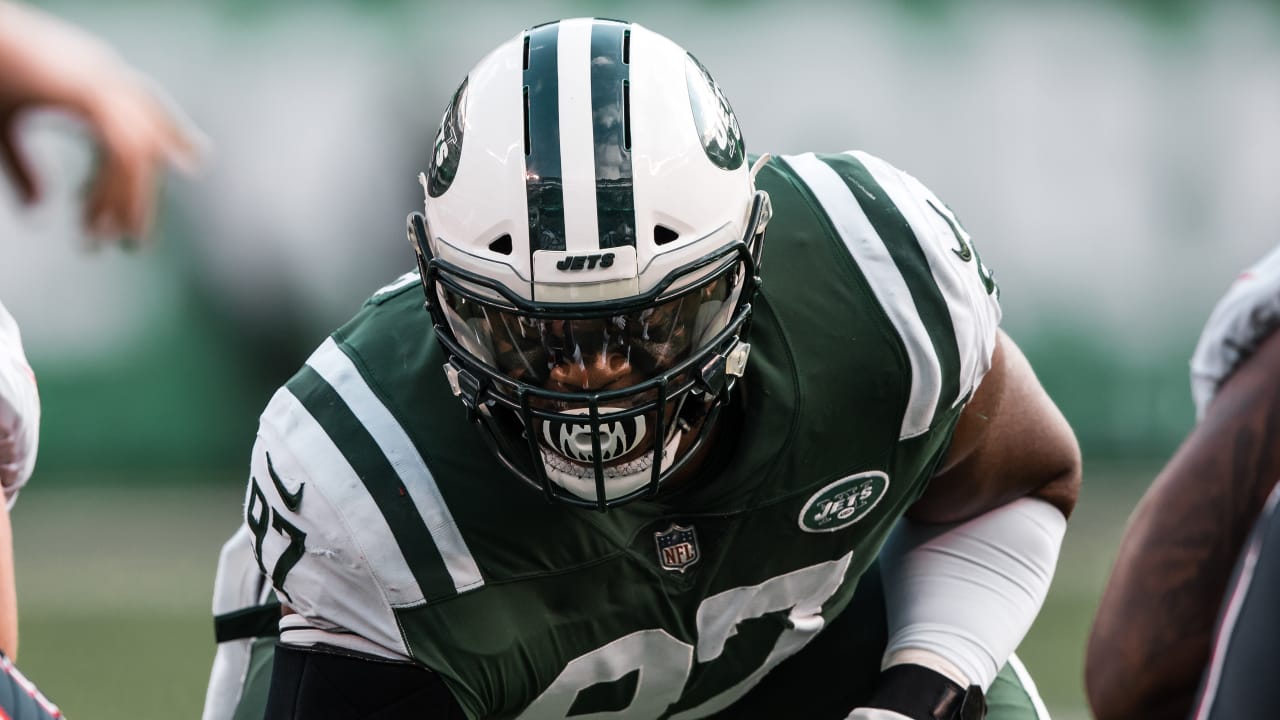 Jets DL Nathan Shepherd 'Not Satisfied' with His Rookie Year