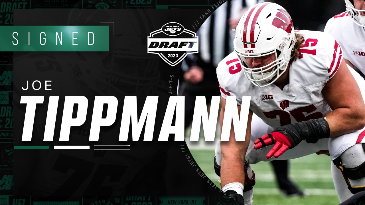 Jets Sign Second-Round Pick Joe Tippmann