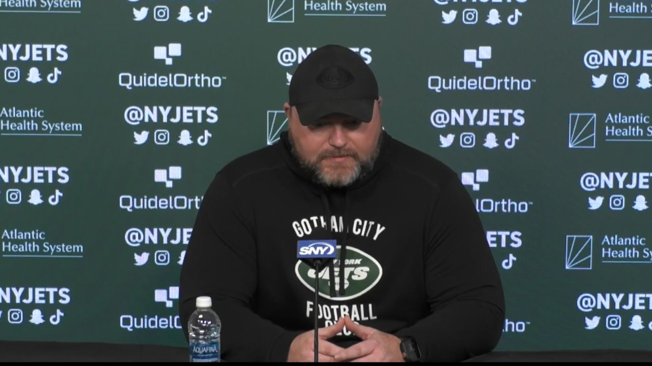 GM Joe Douglas 2022 Season Ending Press Conference (1/9)
