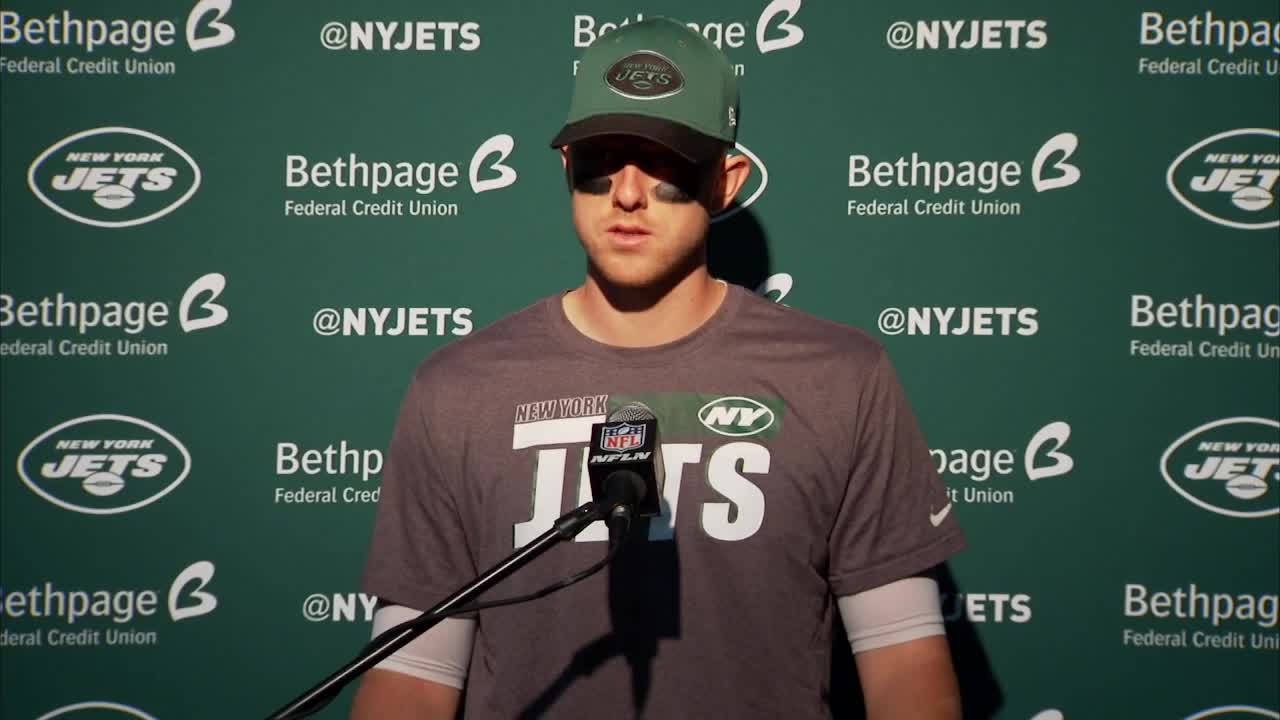 QB Mike White Postgame Press Conference (10/24) | Jets at Patriots