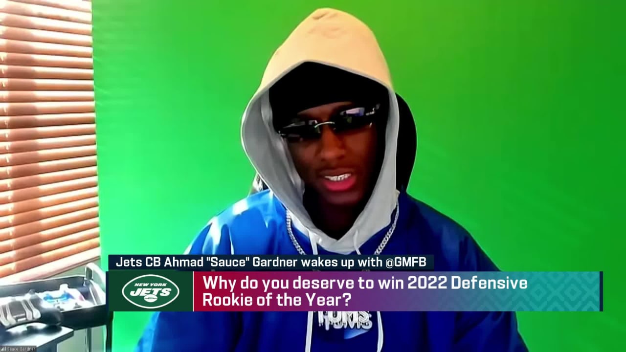 NFL Network | Sauce Gardner Shares Why He Deserves to Win 2022 ...