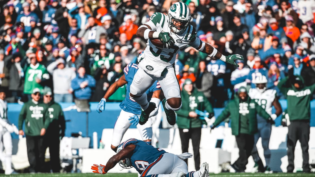 Jets Total Three Takeaways in Win, Neutralize Bills QB Josh Allen in ...