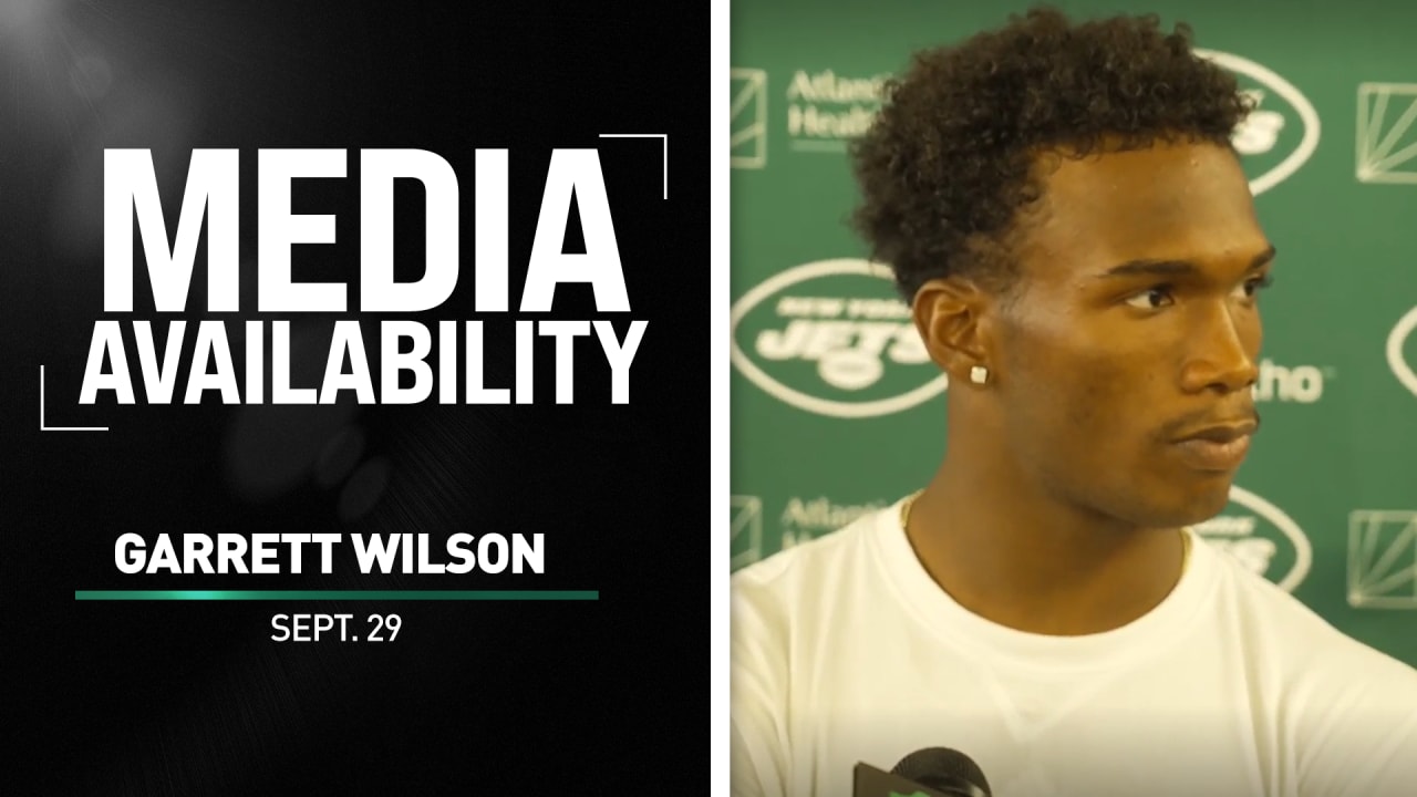 Garrett Wilson: We're Excited to Go Up Against this Group on Sunday