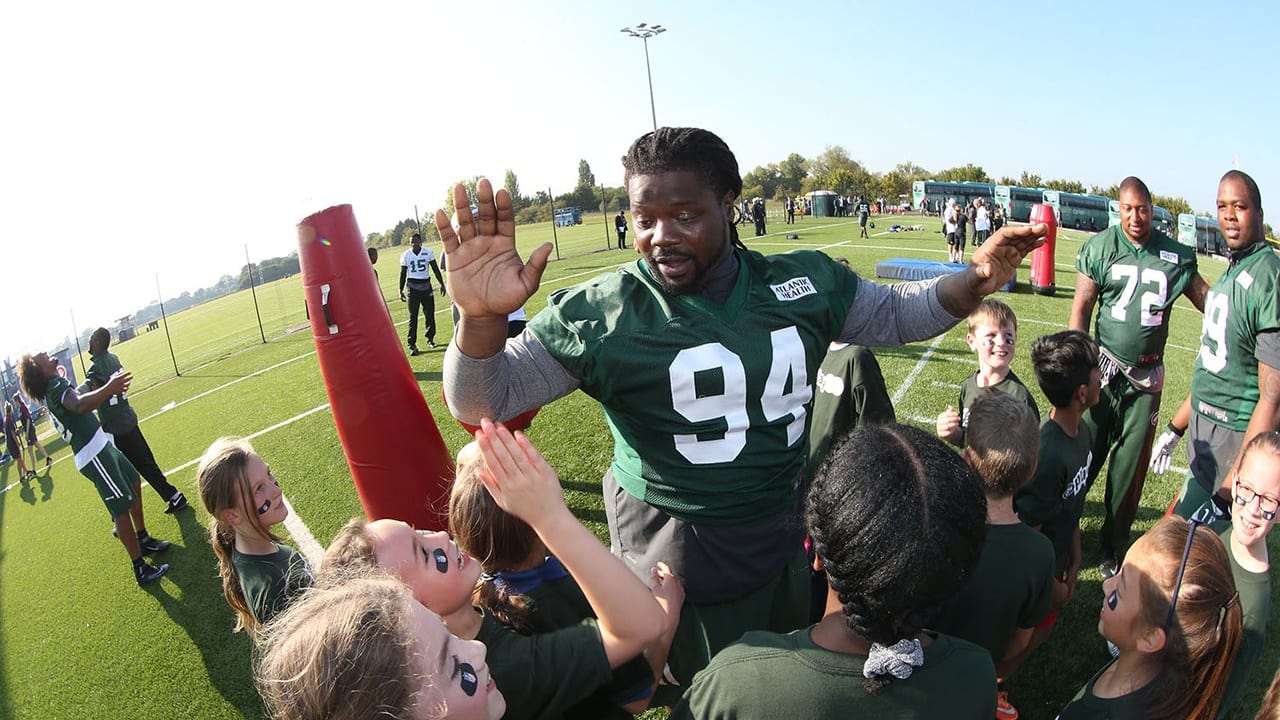 Jets School Kids in American Football