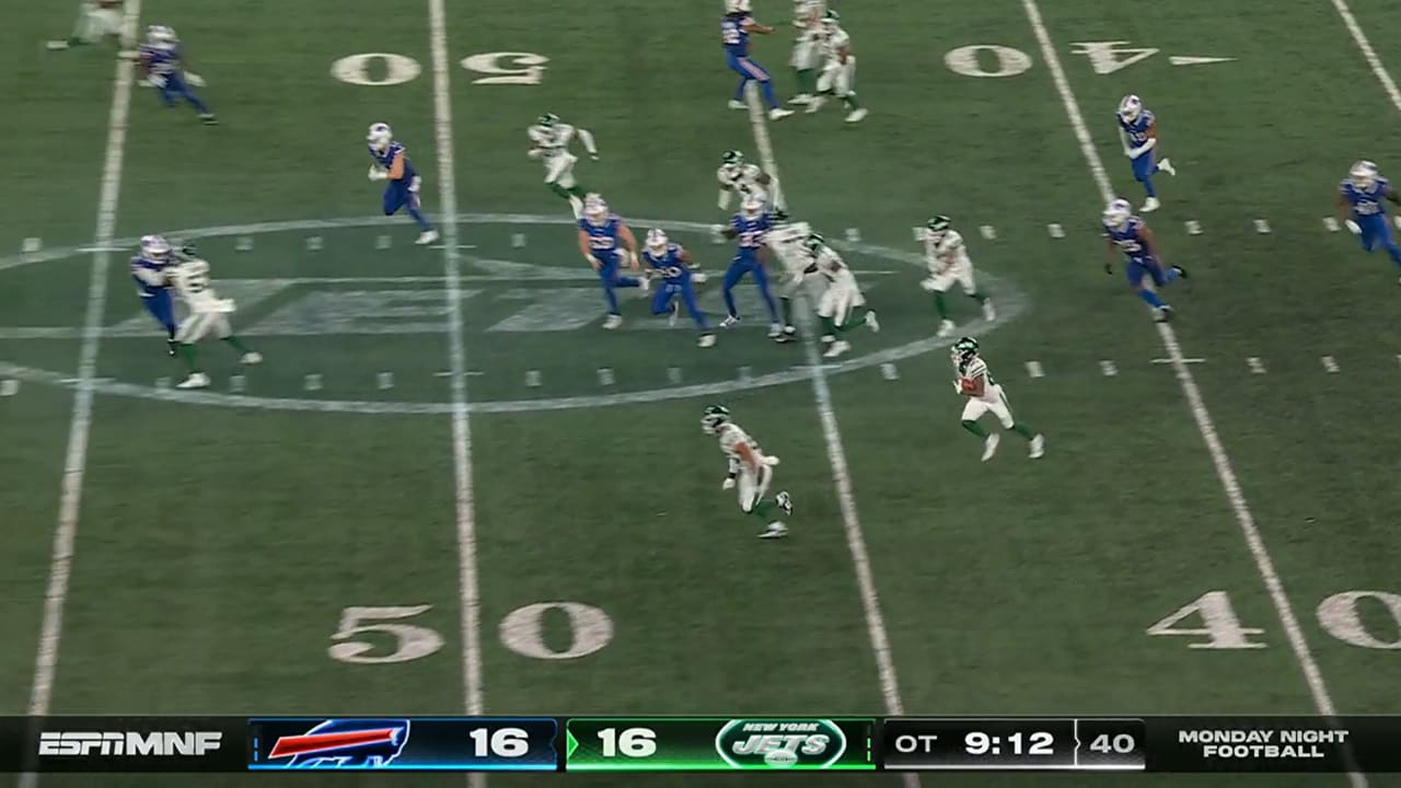 Highlight | Xavier Gipson's 65-Yard Walk-Off Punt Return Touchdown to Beat the Bills