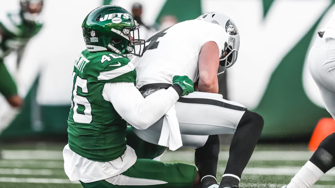 Jets Defenders Fight All the Way but Fall on One Last Las Vegas Longball