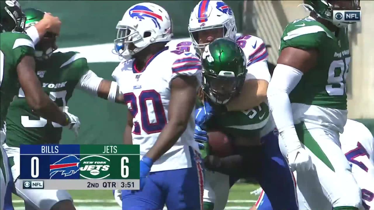 Highlight: C.J. Mosley Recovers Josh Allen Fumble