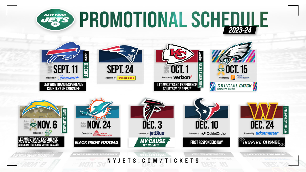 Jets Announce 2023 Game Initiatives & Giveaways