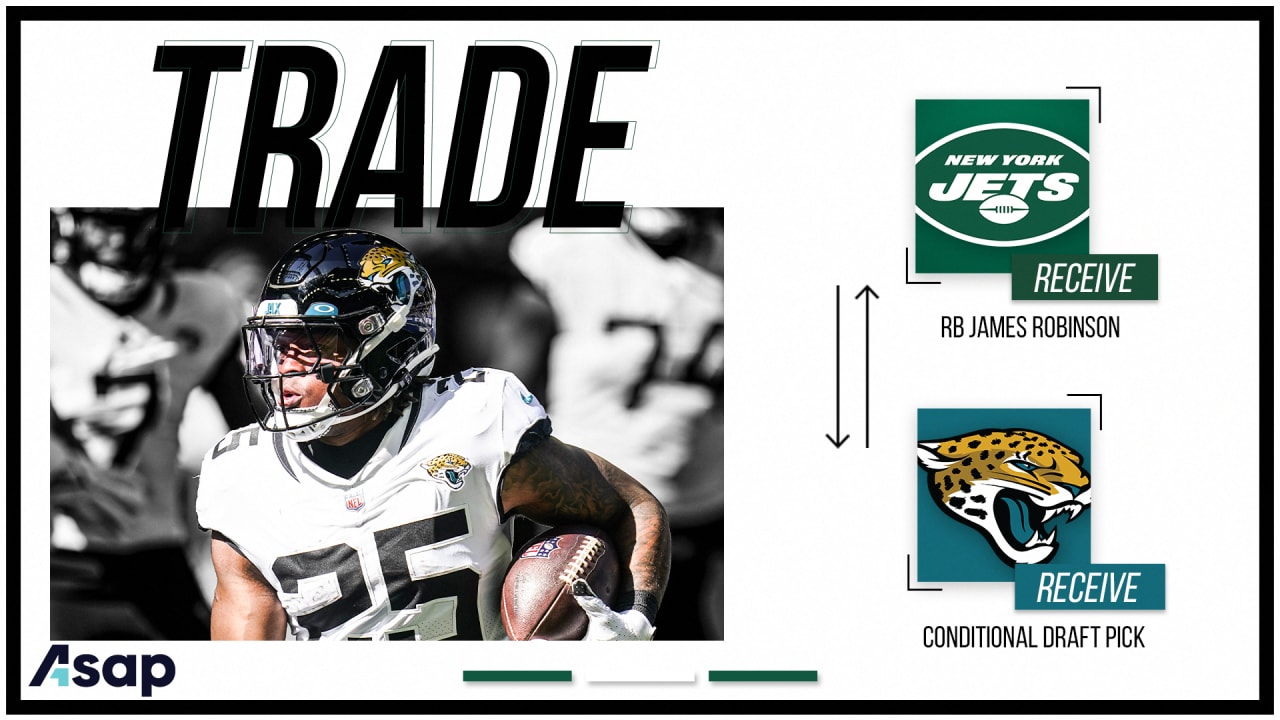 Jets Trade for RB James Robinson Jets Trade for RB James Robinson