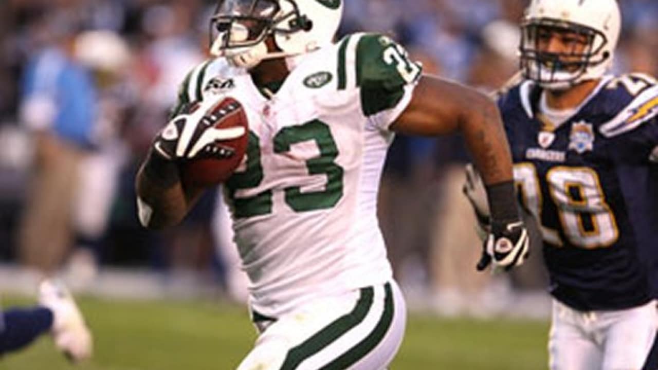 Divisional Playoffs Jets at Chargers, Shonn Greene