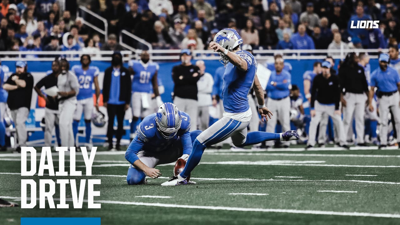 Detroit Lions K Riley Patterson named NFC Special Teams Player of the Week