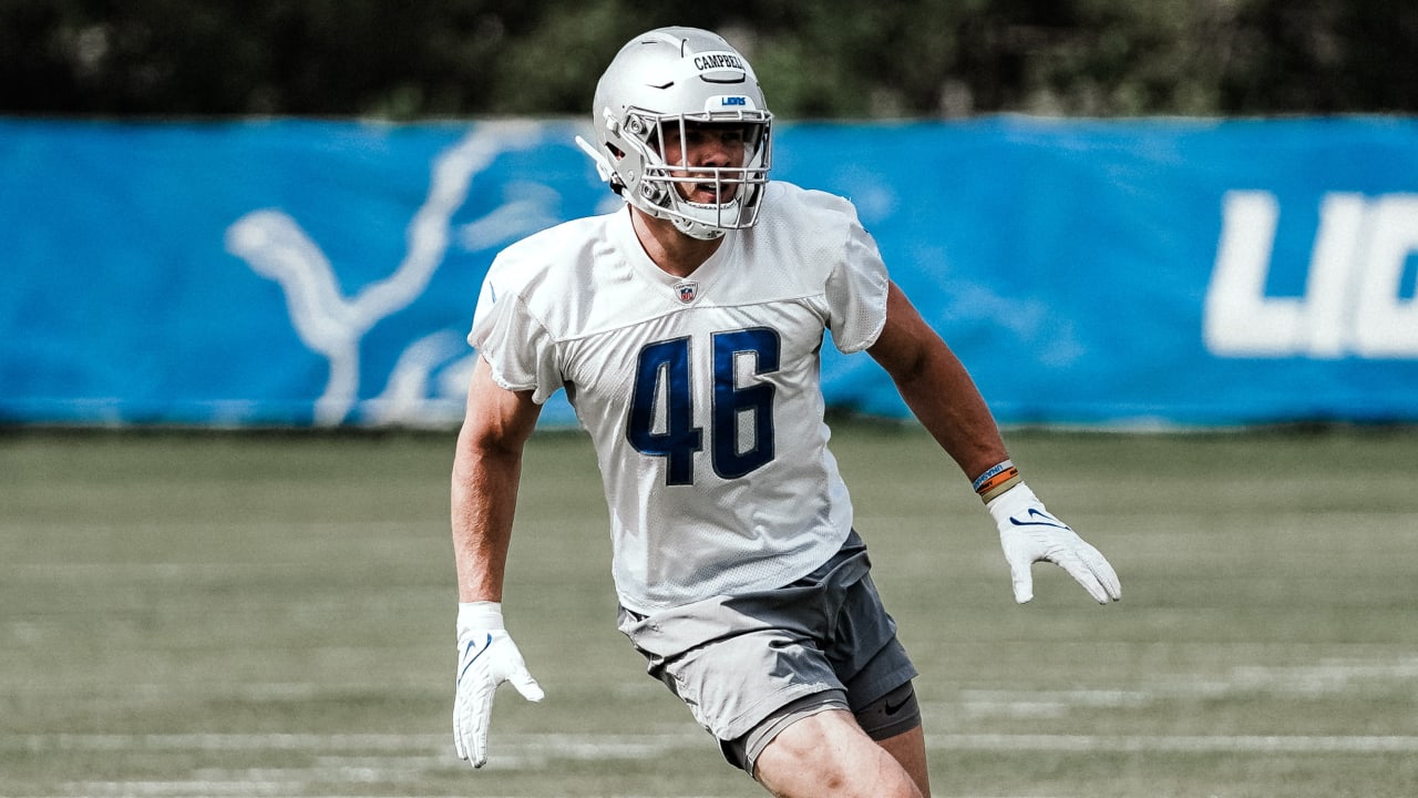 Lions rookie LB Jack Campbell staying true to himself as he looks to ...