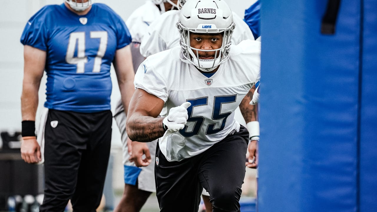 Detroit Lions rookie LB Derrick Barnes draws his inspiration from ...