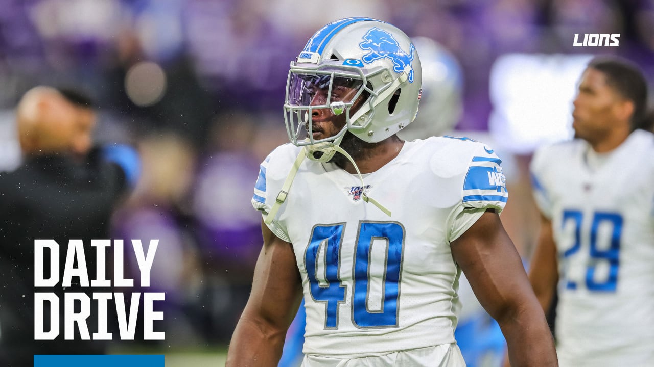 Jarrad Davis excited for return to Detroit Lions with a new beginning ...