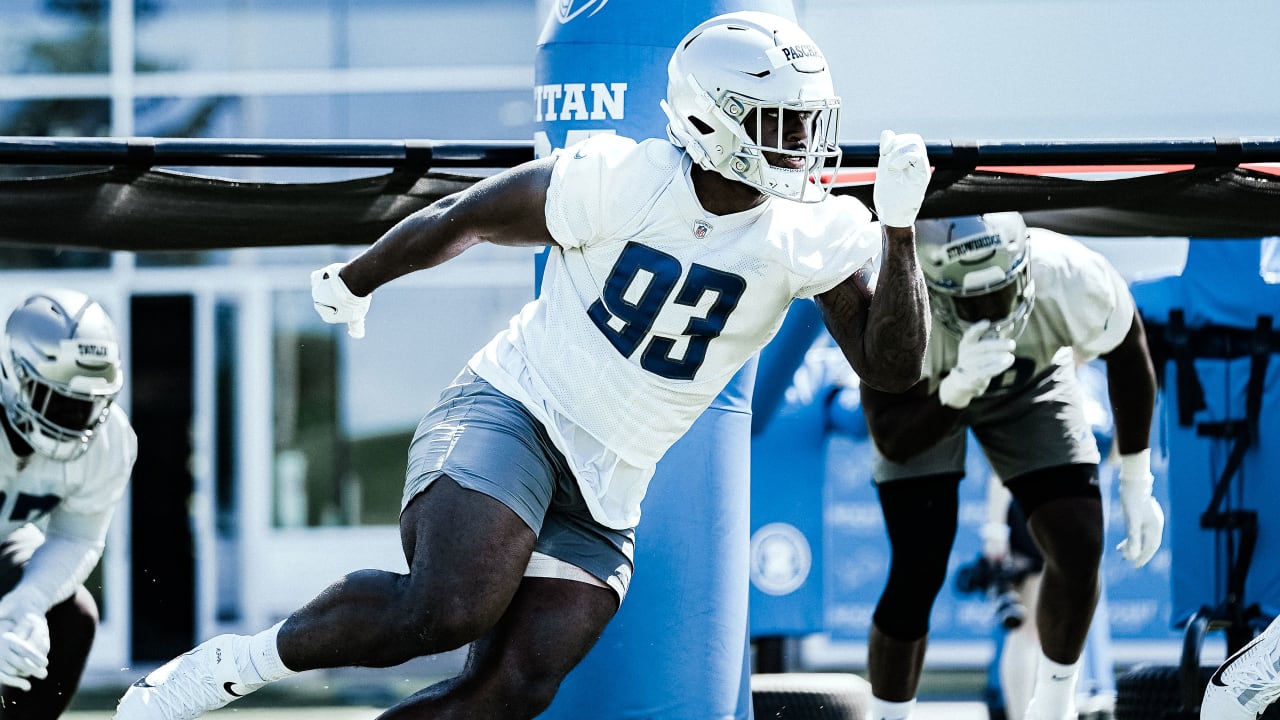 Rookie Josh Paschal sees himself as a 'big defensive end' on Detroit ...