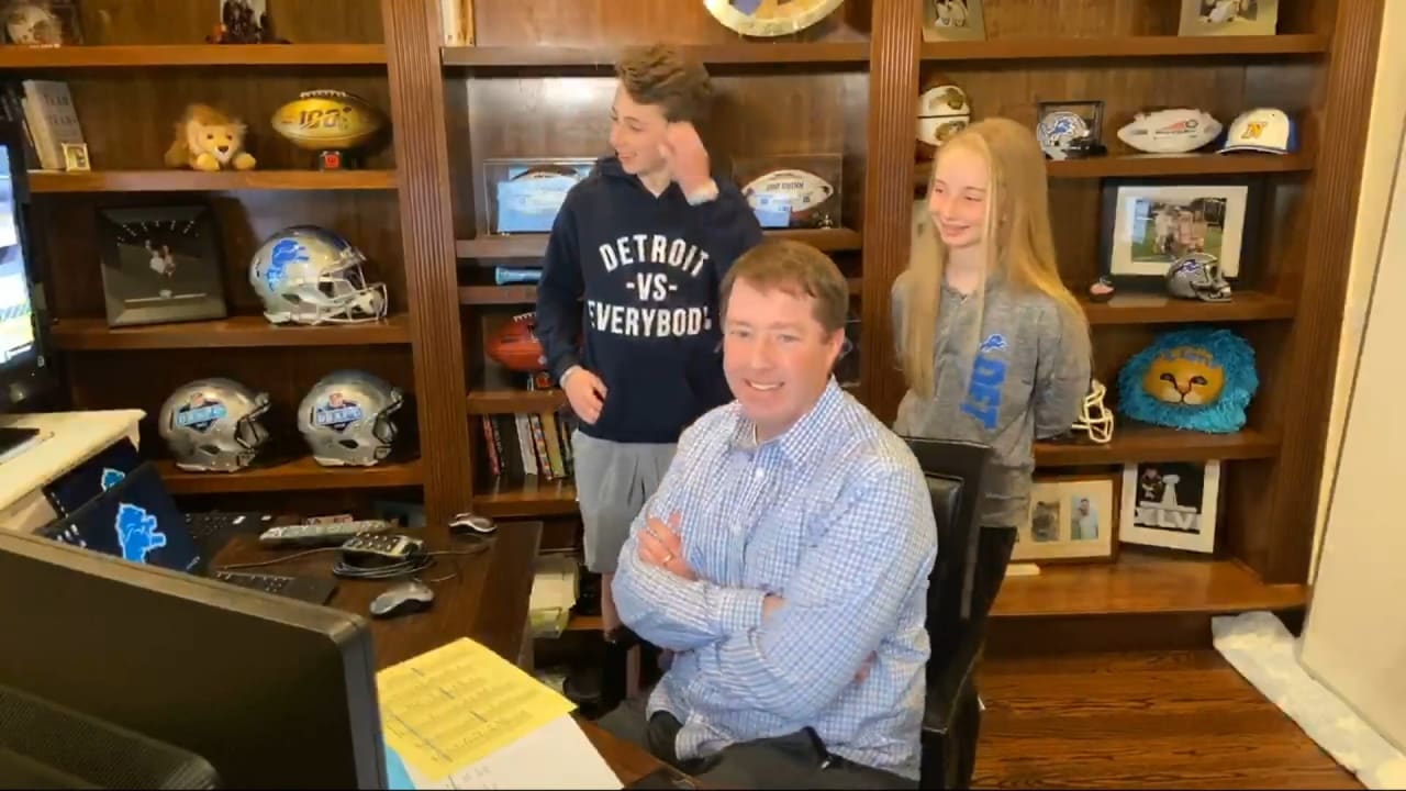 Family an important part of this year's virtual draft